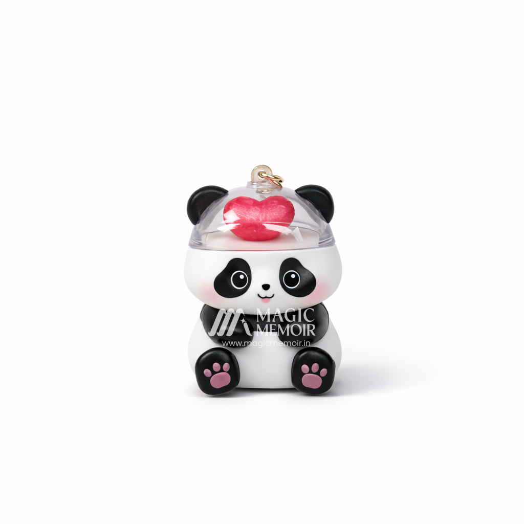 Heart Panda Light Keychains – Magic Memoir